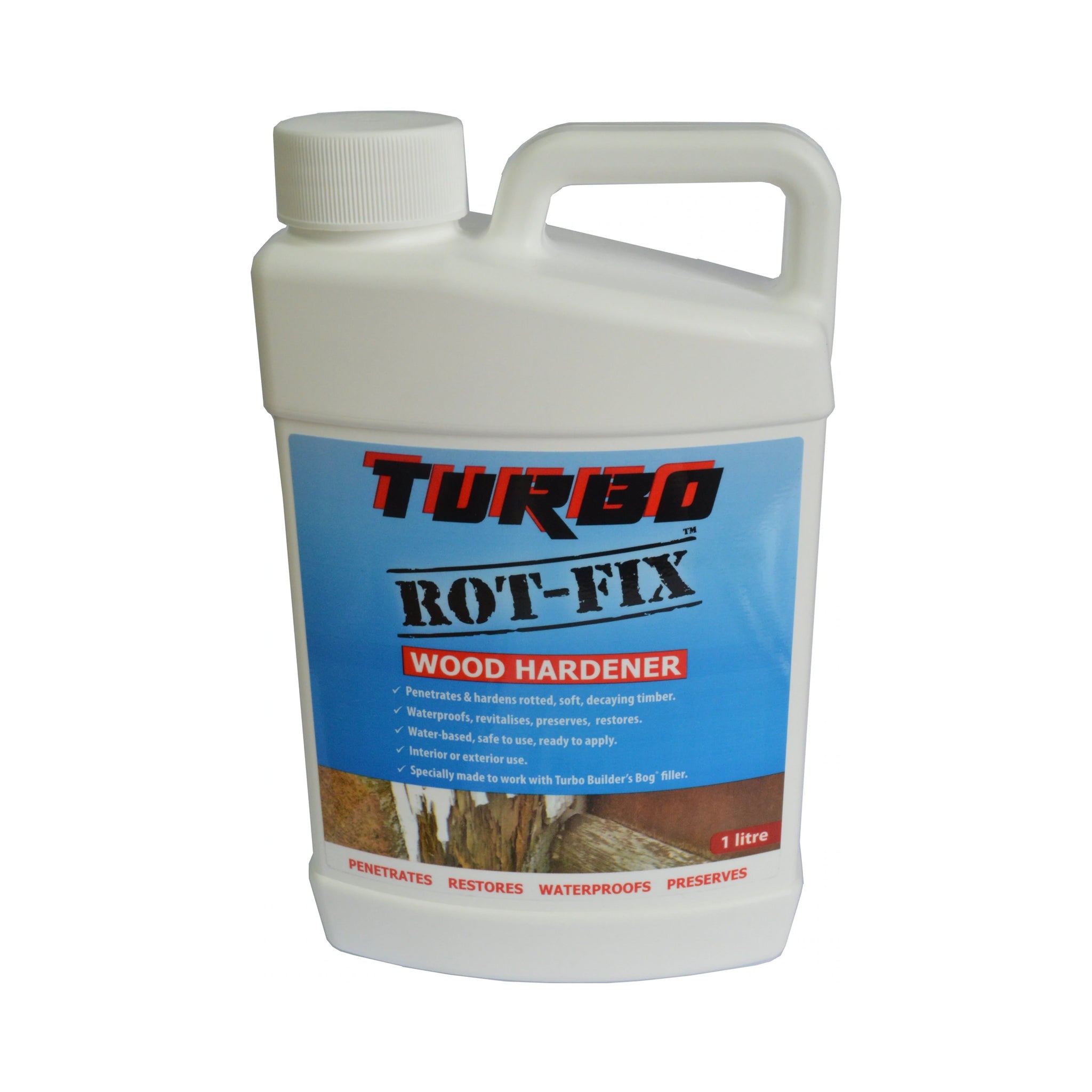 Rot-Fix Wood Hardener 1 Litre by Turbo – NCP