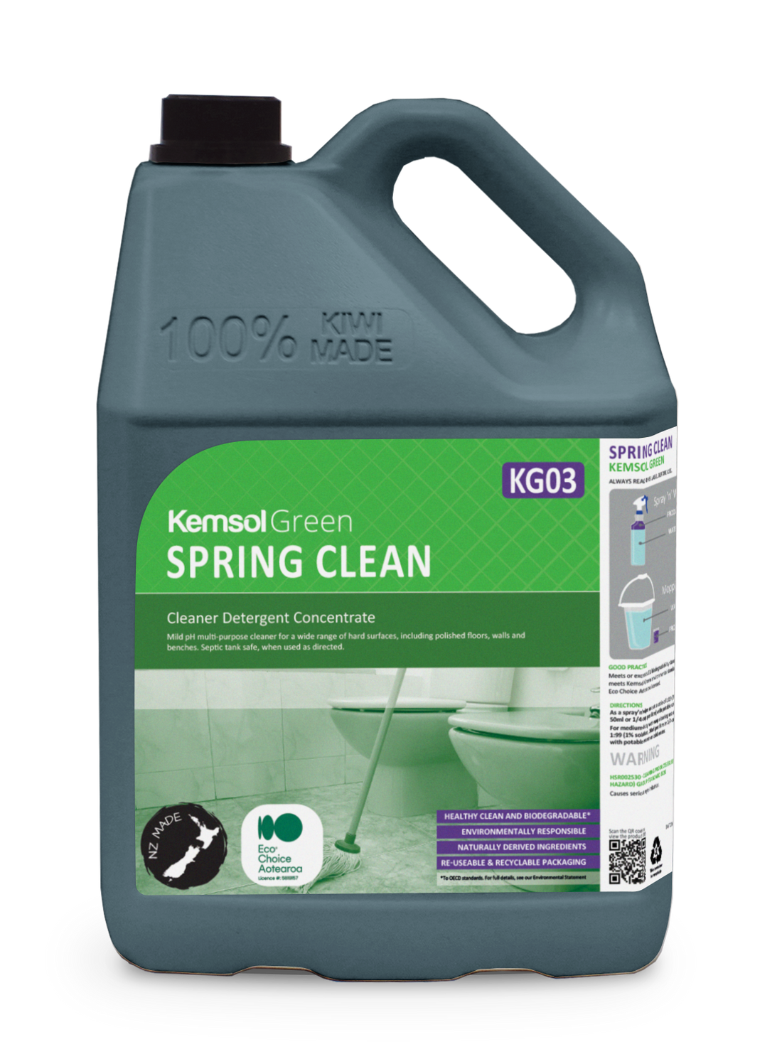Kemsol GREEN SPRING CLEAN Cleaner Detergent Concentrate – NCP