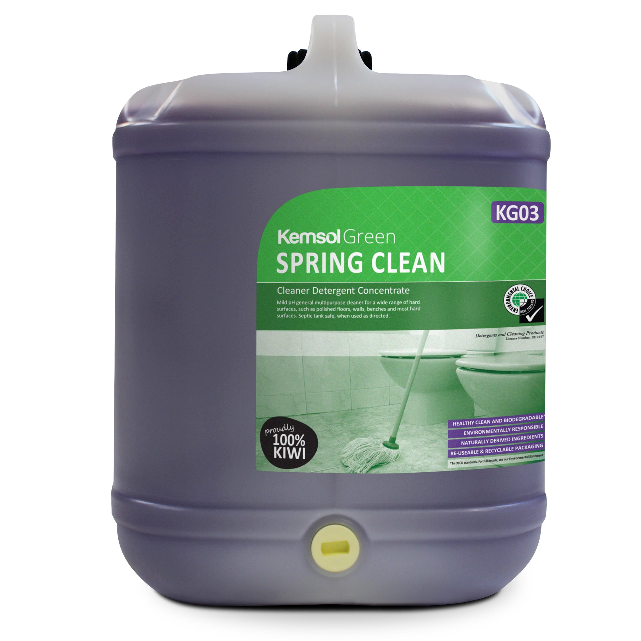 Kemsol GREEN SPRING CLEAN Cleaner Detergent Concentrate – NCP